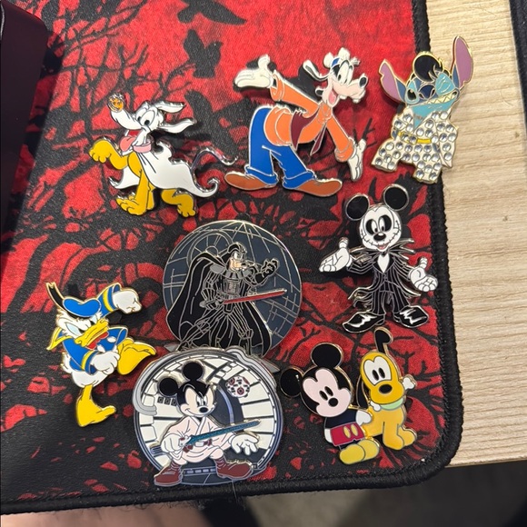 Disney | Other | Disney Character Enamel Pin Set | Poshmark
